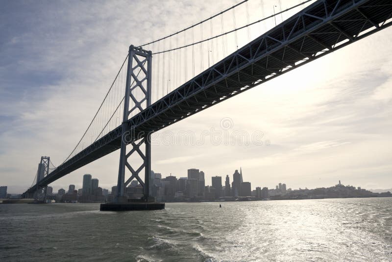Bay Bridge Afternoon stock image. Image of francisco - 14678559