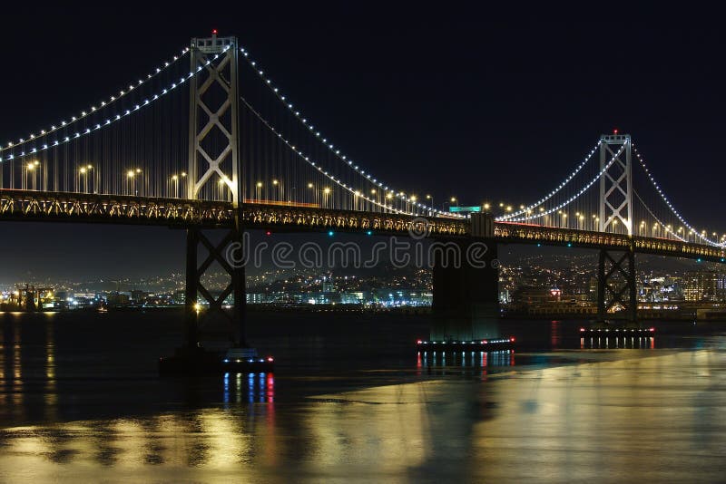 Bay Bridge, San Francisco stock image. Image of oakland - 35771231
