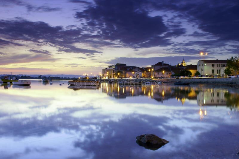 Bay at night stock photo. Image of beach, relax, landscape - 24779810
