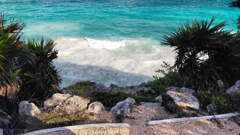 Bay of tulum stock image. Image of tulum, mexico, ocean - 138474545
