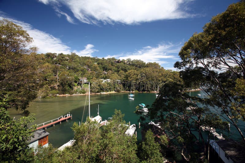 Panoramic Daytime View from West Head Lookout To Pittwater, Australia ...