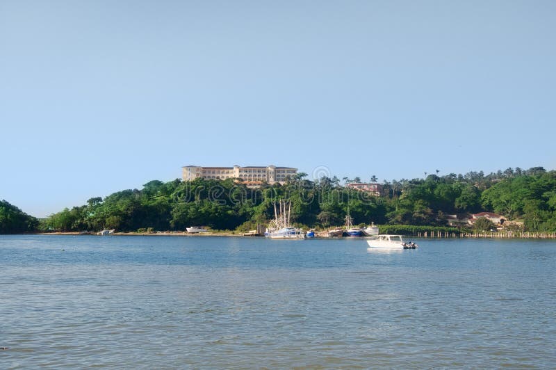 Bay Port stock photo. Image of australia, footbridge - 25354860