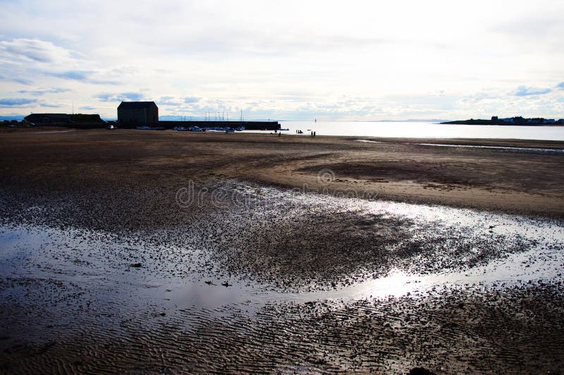 Bay in the Scotland, Empty Beach Stock Image - Image of countries ...
