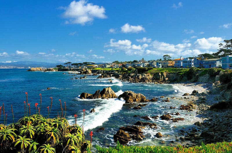 Bay and wave stock image. Image of beautiful, blue, horizon - 13475833