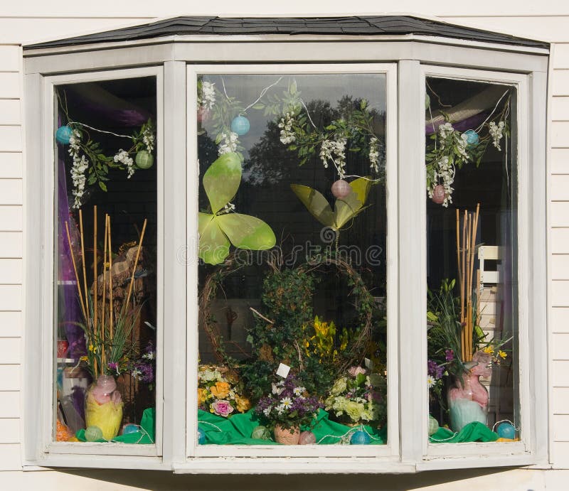 Bay Window stock image. Image of decorated, projection - 15556005