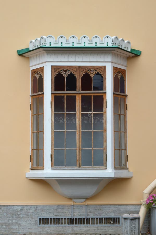 Bay Window stock photo. Image of leaf, classic, window - 231109528