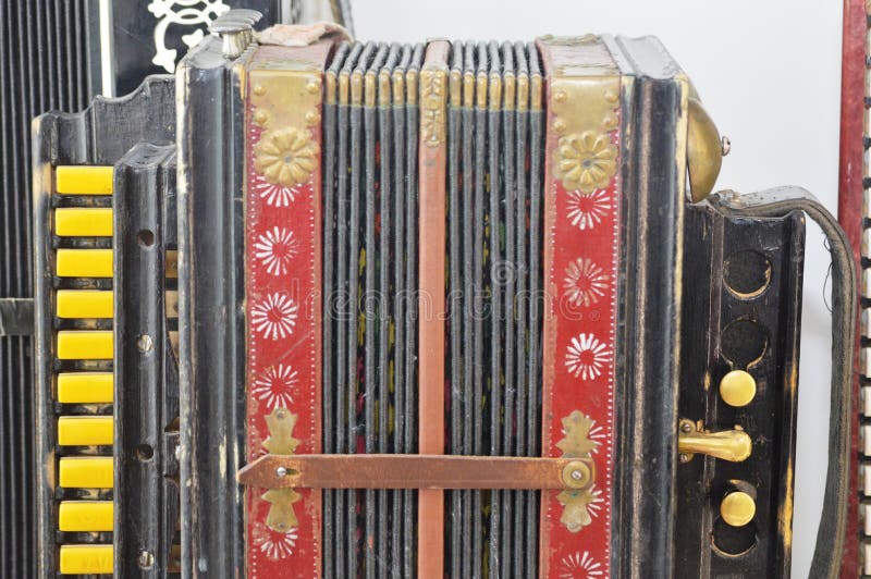 Bayan musical instrument stock photo. Image of button - 246736210