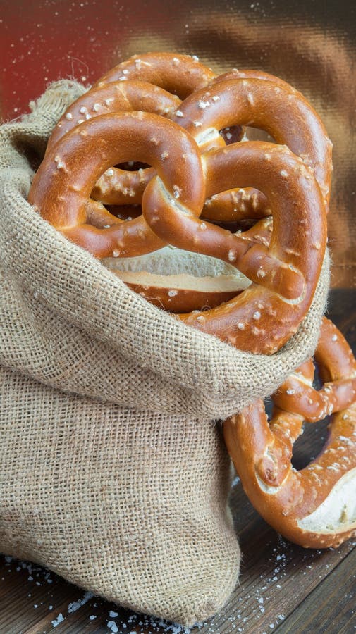 Bayerische Brezel stockfoto. Bild von knusperig, köstlich - 50521944