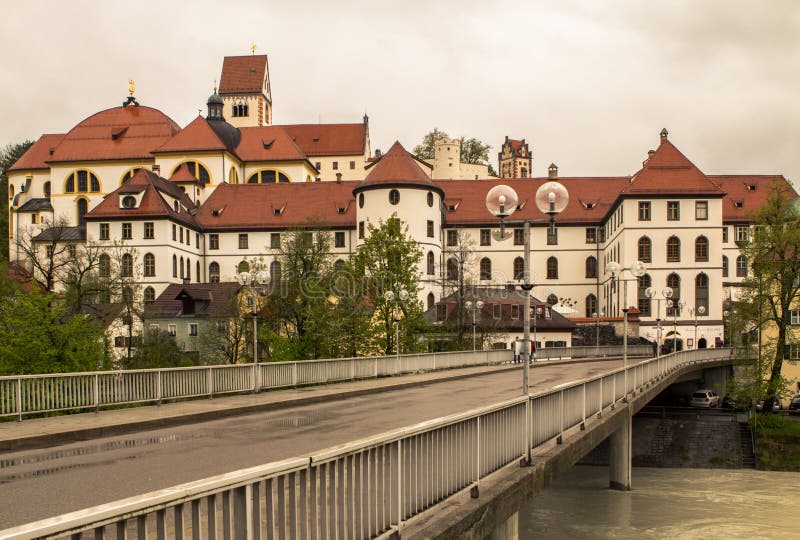 Fuessen stockbild. Bild von deutsch, barock, mittelalterlich - 34477237