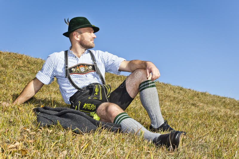 Bayerische Tradition stockbild. Bild von deutsch, kaukasisch - 21179813