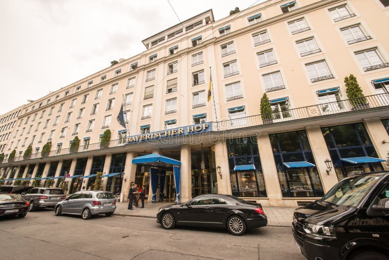 Hotel Bayerischer Hof, Munich Editorial Photo - Image of bavaria ...