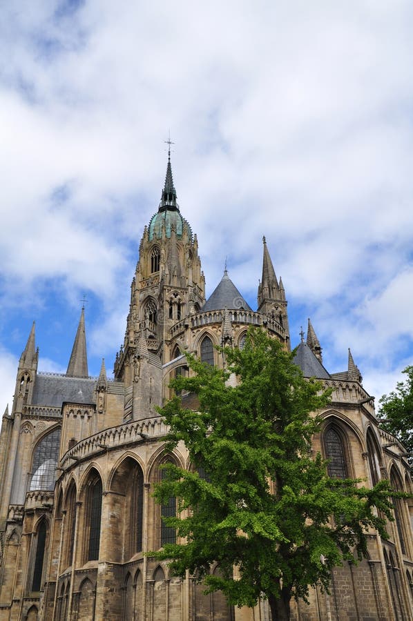 Bayeux in Normandy, France stock photo. Image of beautiful - 33184112