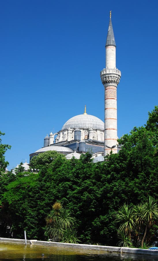 Bayezid Mosque in Istanbul stock photo. Image of building - 9839450