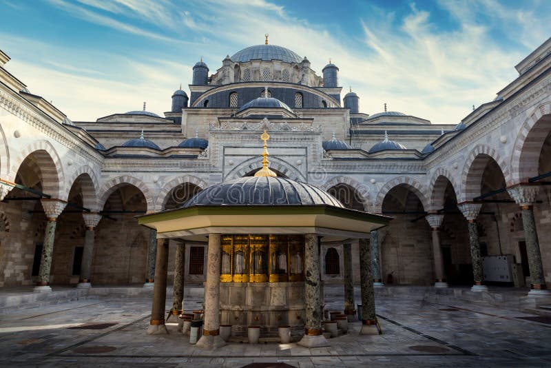 Bayezid II Mosque stock photo. Image of stone, tourism - 84973444