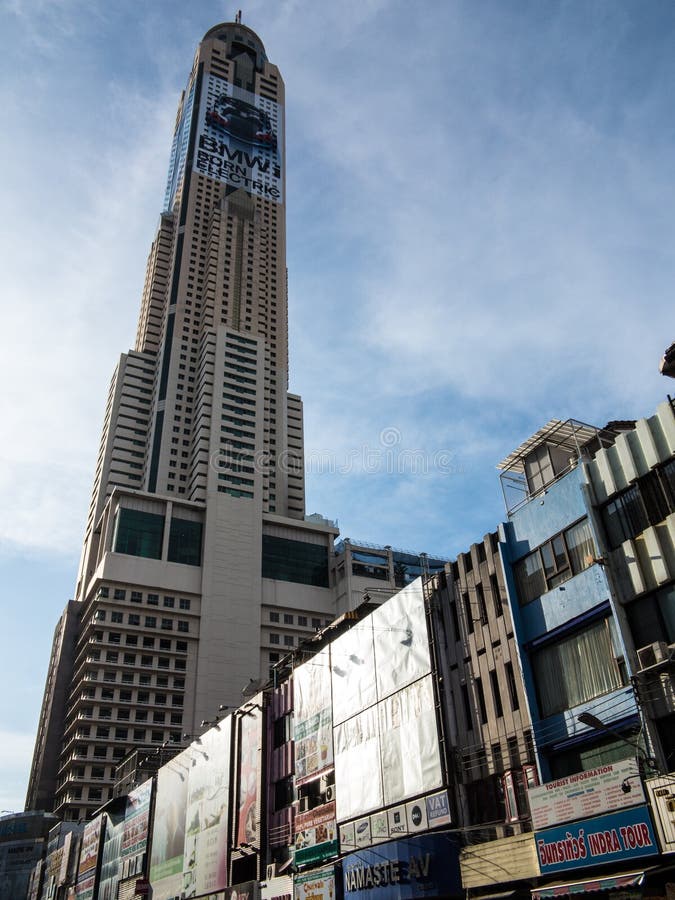 Bayoke Sky Hotel in Bangkok Editorial Image - Image of mall, skyline ...