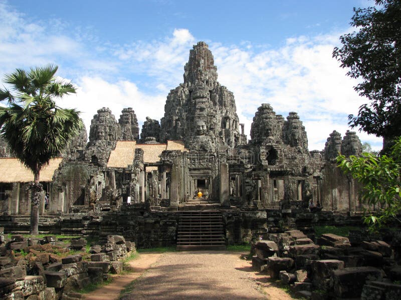 Bayon stock image. Image of historic, architectural, bayon - 10252059