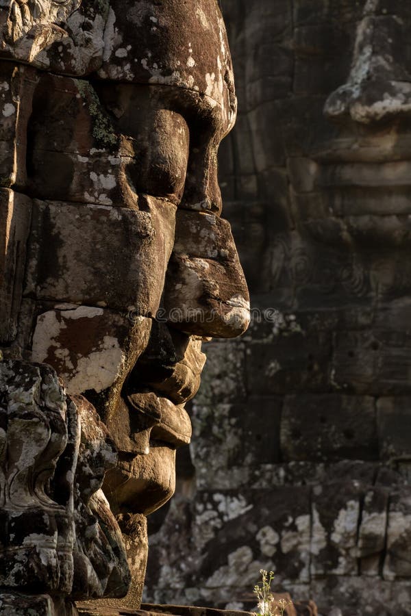 The Bayon face stock photo. Image of rock, sanctury, bayon - 40968948