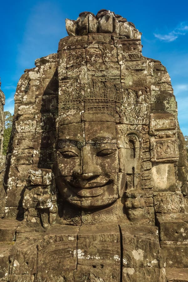 Bayon temple stock image. Image of monument, siem, carving - 85178733