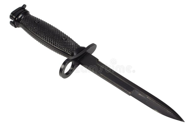 Bayoneta del rifle foto de archivo. Imagen de cuchillo - 23528136