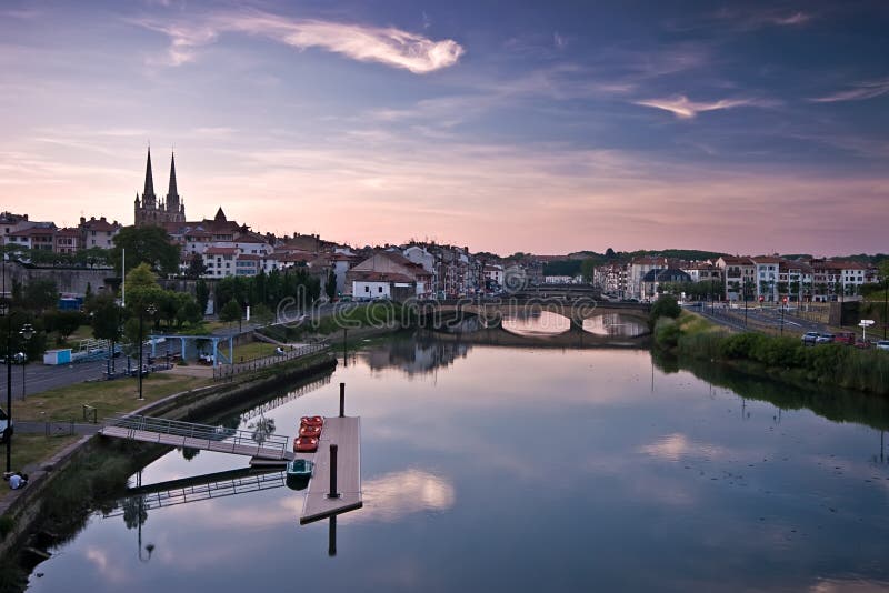 Bayonne in France stock image. Image of bayonne, landscape - 19638693