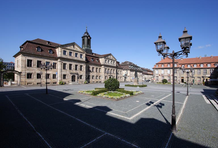 Bayreuth - Jean Paul Platz stock photo. Image of monument - 28624056