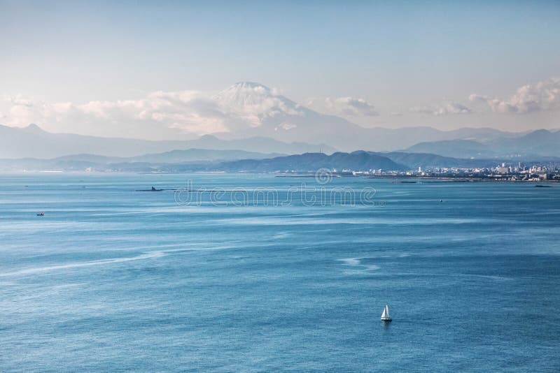 Bayside View of Tokyo Japan Stock Photo - Image of cloudscape, wide ...