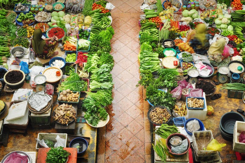 Vegetable market stock photo. Image of asian, culture - 9340740