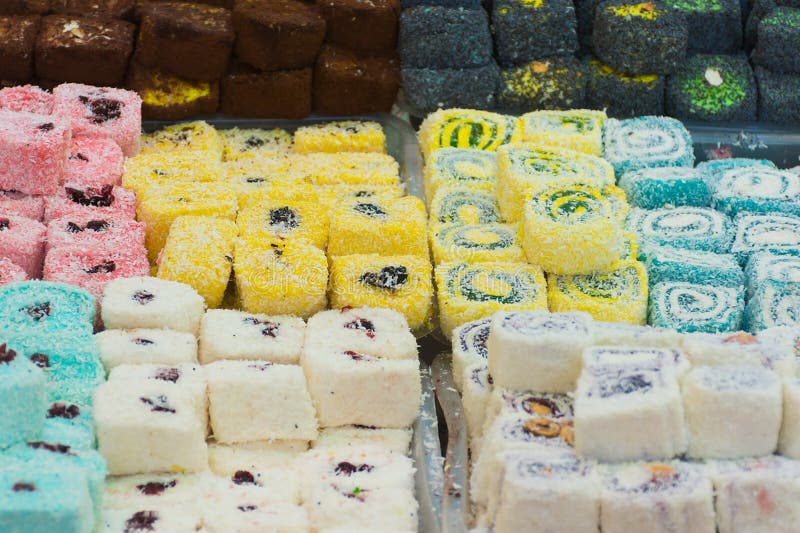 Bazaar with Oriental Sweets, Candy Stock Image - Image of bazaar ...