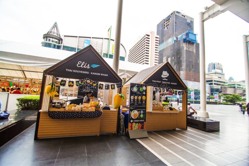 Bazaar Street, in the Middle of the Street are Retail Outlets with ...