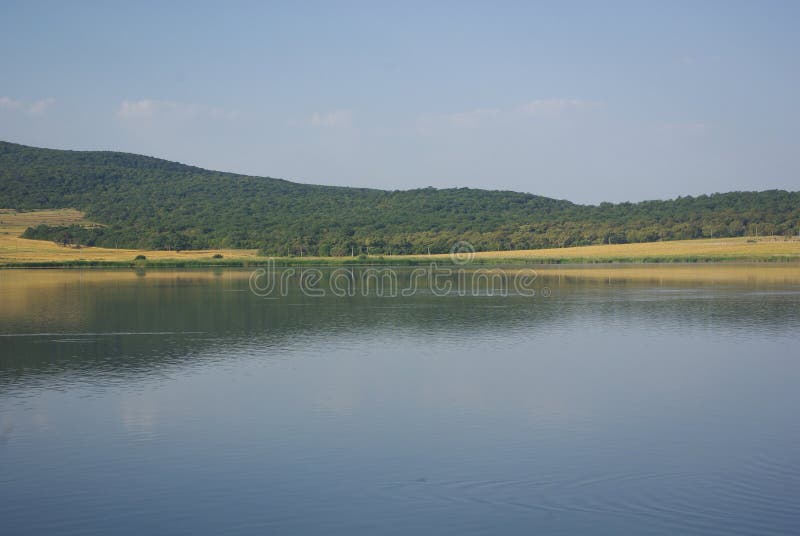 Bazaleti Lake in Eastern Georgia. Dusheti Stock Photo - Image of alpine ...