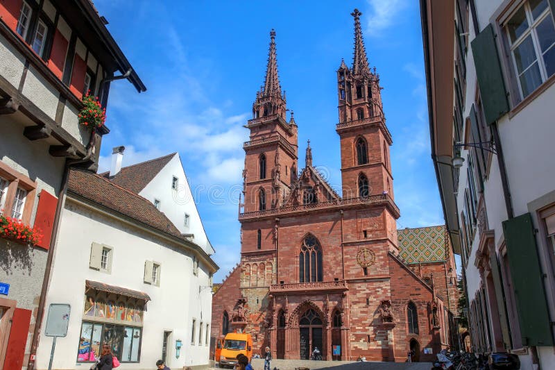 Bazel, Zwitserland redactionele foto. Image of bazel - 44251231