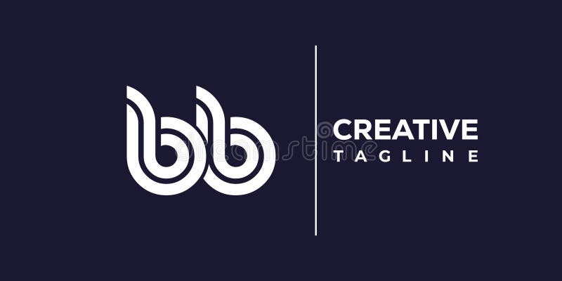 BB abstract logo stock vector. Illustration of letters - 356194378