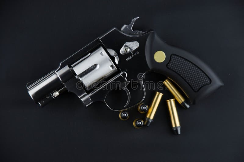 BB Gun Revolver stock photo. Image of projectile, relover - 59334400