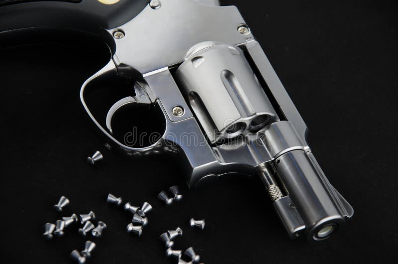 BB Gun Revolver stock image. Image of sport, projectile - 59334543