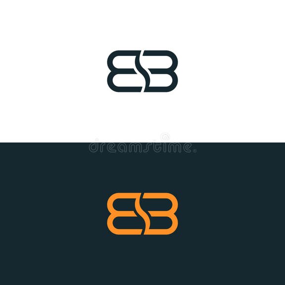 BB Initial Letter Logo Design Template, Vector Illustration Stock ...