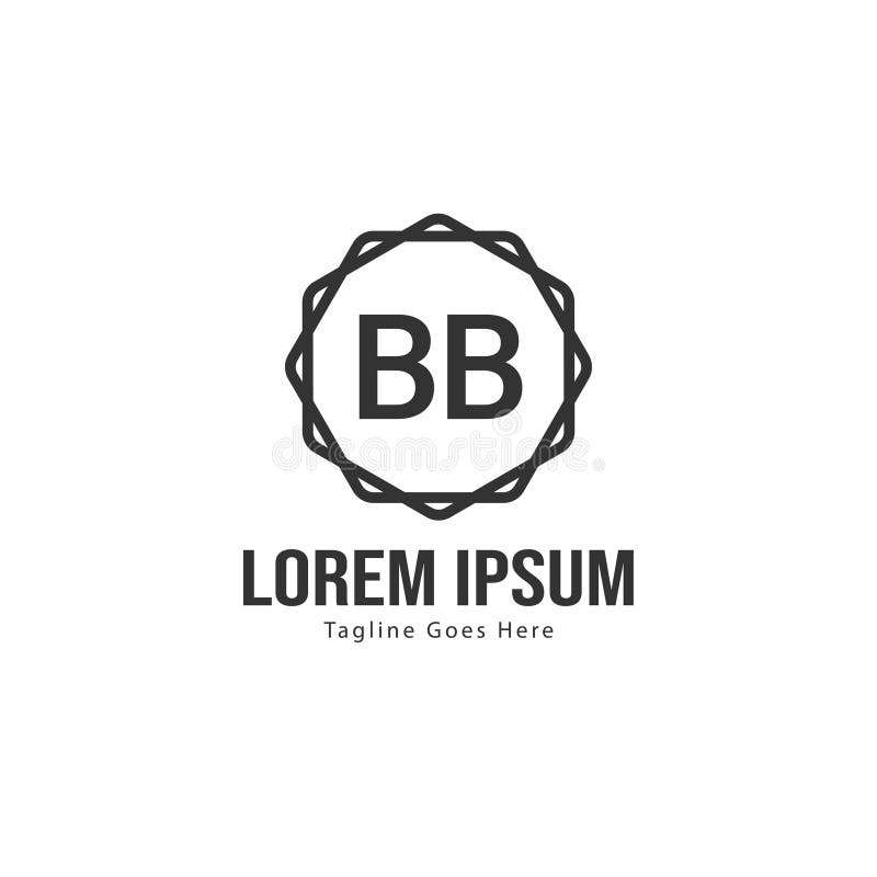 BB Letter Logo Design. Creative Modern BB Letters Icon Illustration ...