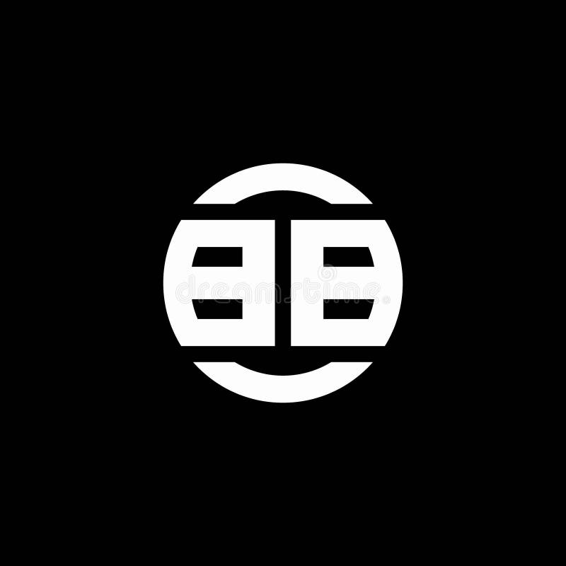 BB Logo Monogram Isolated on Circle Element Design Template Stock ...