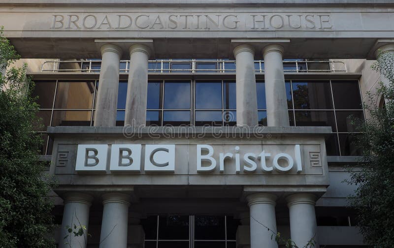 Laptops With British Broadcasting Corporation BBC Logo On The Screen ...