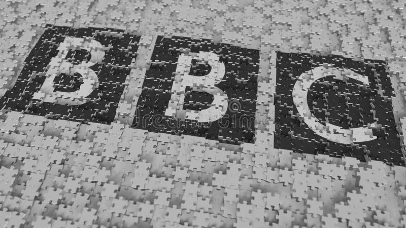BBC Logo Composing with Puzzle Pieces, Editorial 3D Rendering Editorial ...