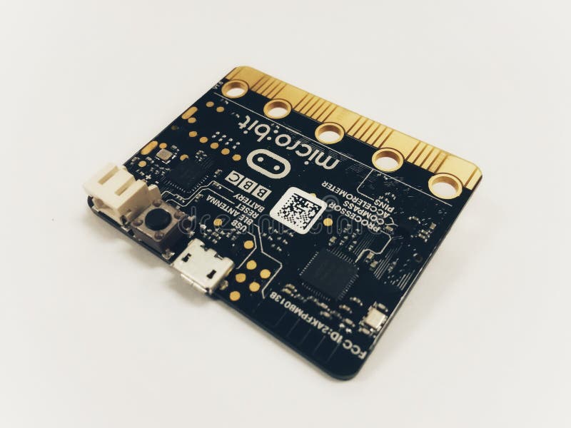 BBC Micro Bit a Small Microprocessor Used for Kids To Learn Modern ...