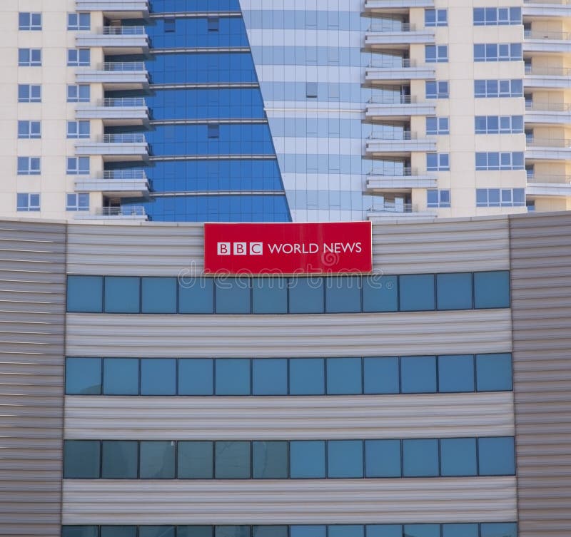 BBC Office Building in Dubai Editorial Photo - Image of news, business ...
