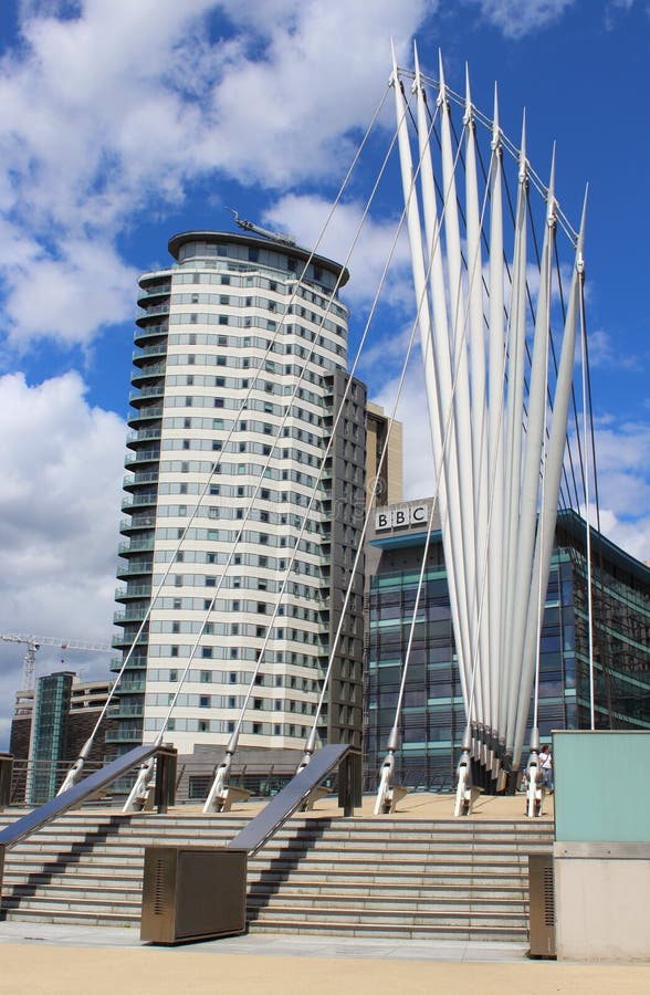 BBC Studios Manchester editorial photo. Image of buildings - 56317921