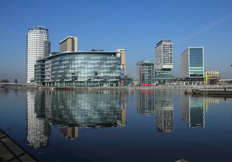 BBC-Studios an Salford Kais Redaktionelles Foto - Bild von gebäude ...