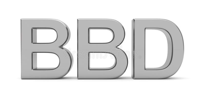 BBD Barbados Dollar Currency Code Stock Illustration - Illustration of ...