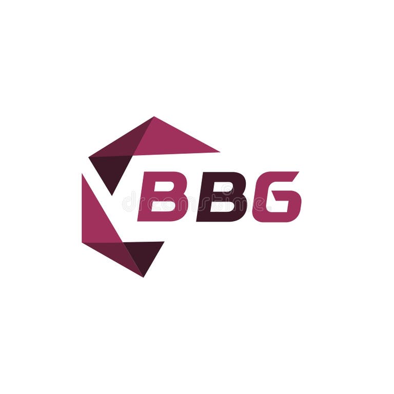 BBG Creative Minimalist Letter Logo. BBG Unique Vector Initials Alphabet Letter Logo Design ...