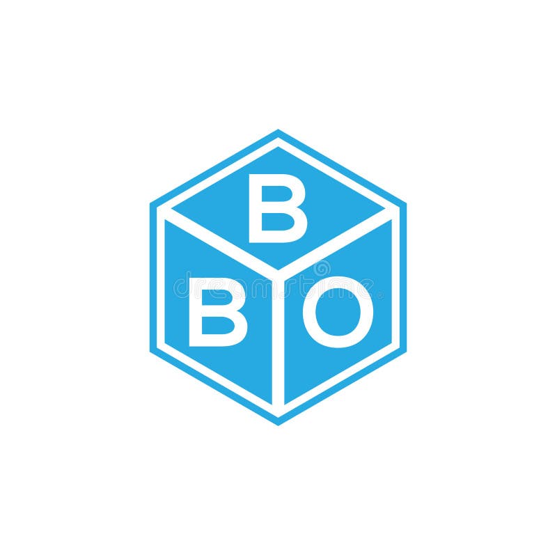 BBO Letter Logo Design on Black Background. BBO Creative Initials ...