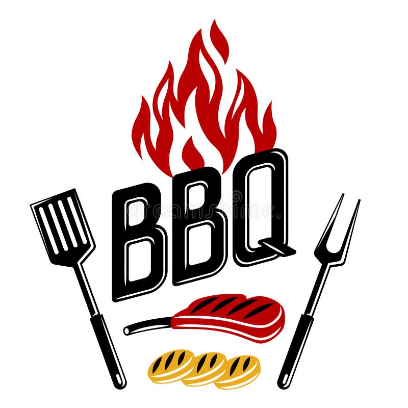 Bbq Fire Border Stock Illustrations – 175 Bbq Fire Border Stock ...