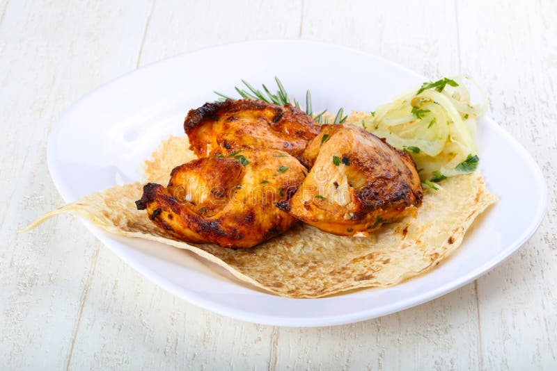 Bbq de la pechuga de pollo imagen de archivo. Imagen de cocinado ...
