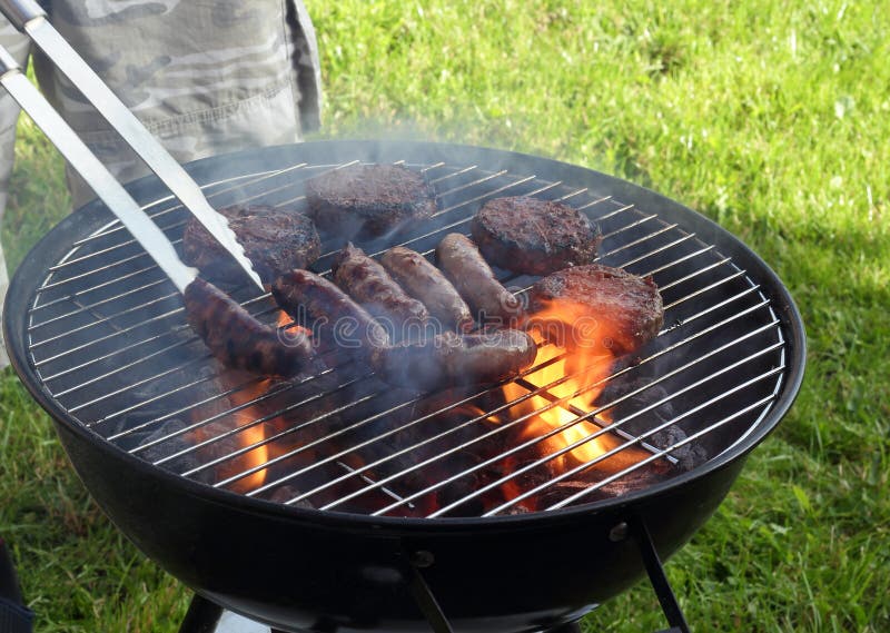 Grilling Gone Bad stock photo. Image of meal, barbecue - 2984920