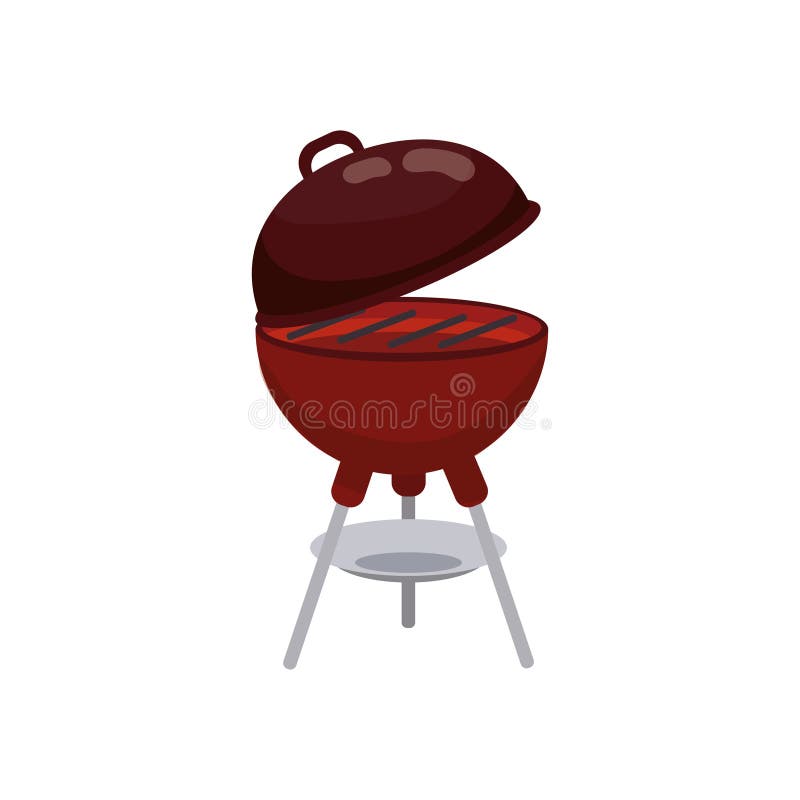 BBQ grill icon Vector stock vector. Illustration of outdoor - 329961656